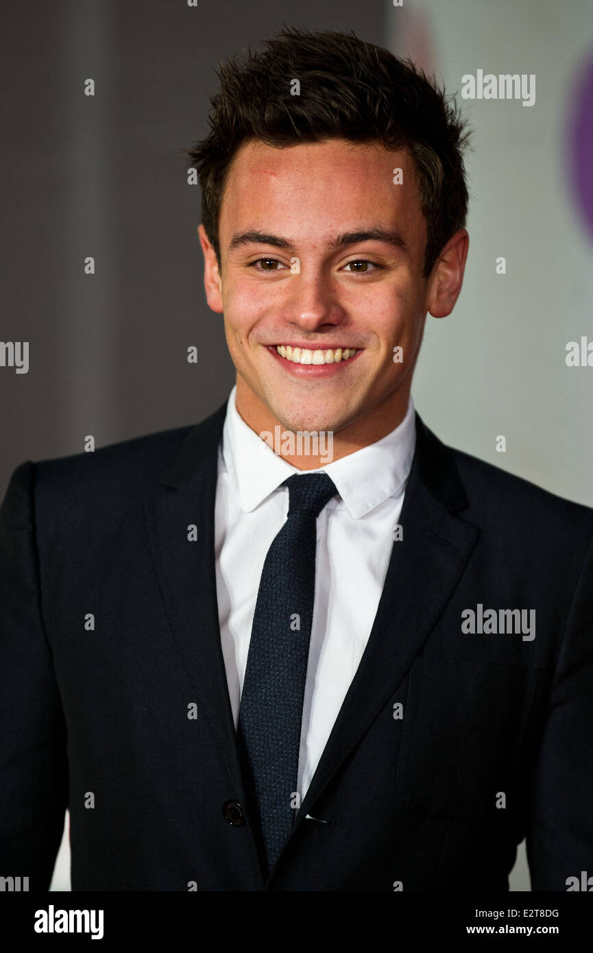 The 2013 Brit Awards (Brits) held at the O2 arena Featuring: Tom Daly ...