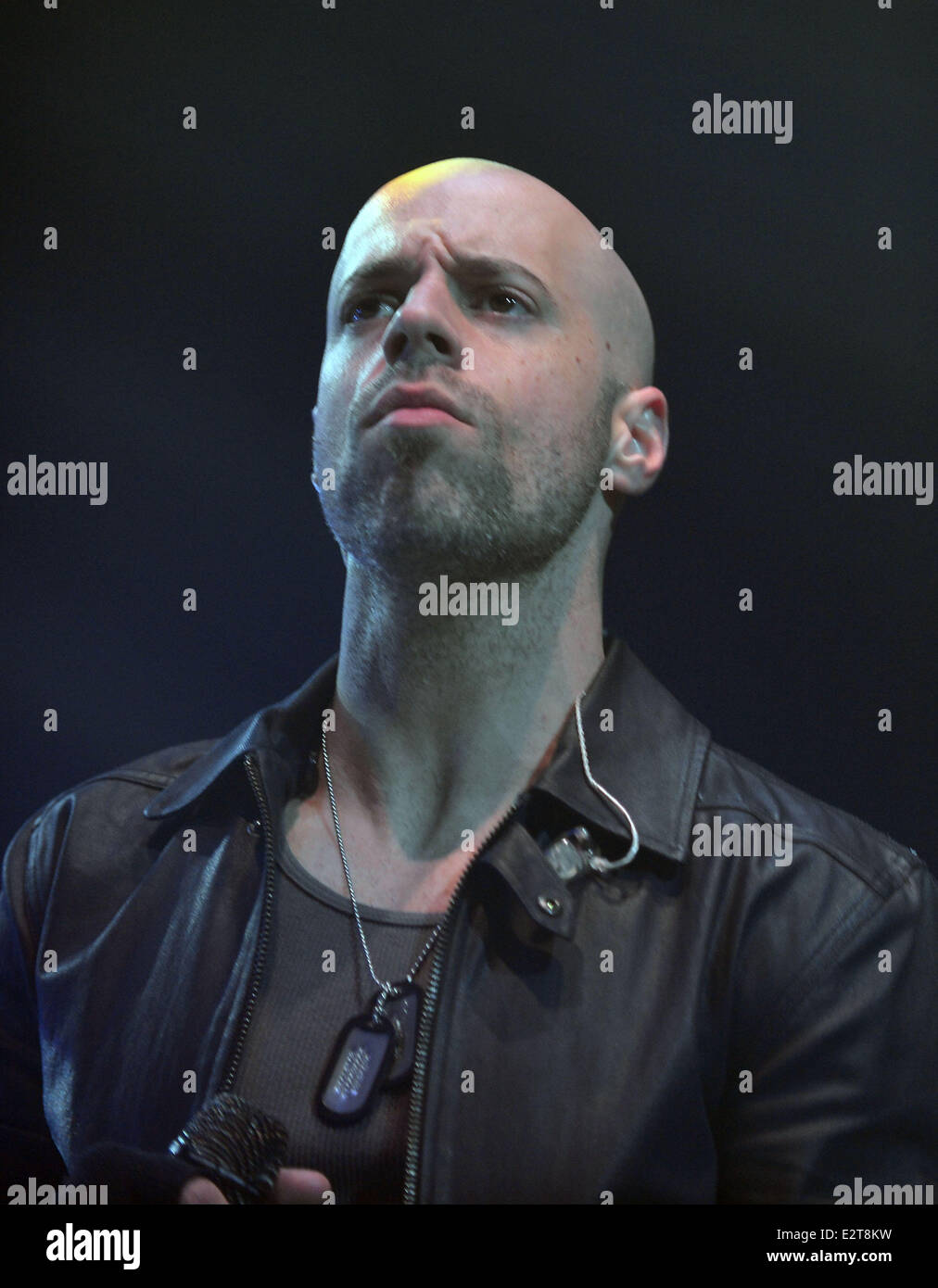 Daughtry perform live on stage at the BB&T Center Featuring: Chris ...