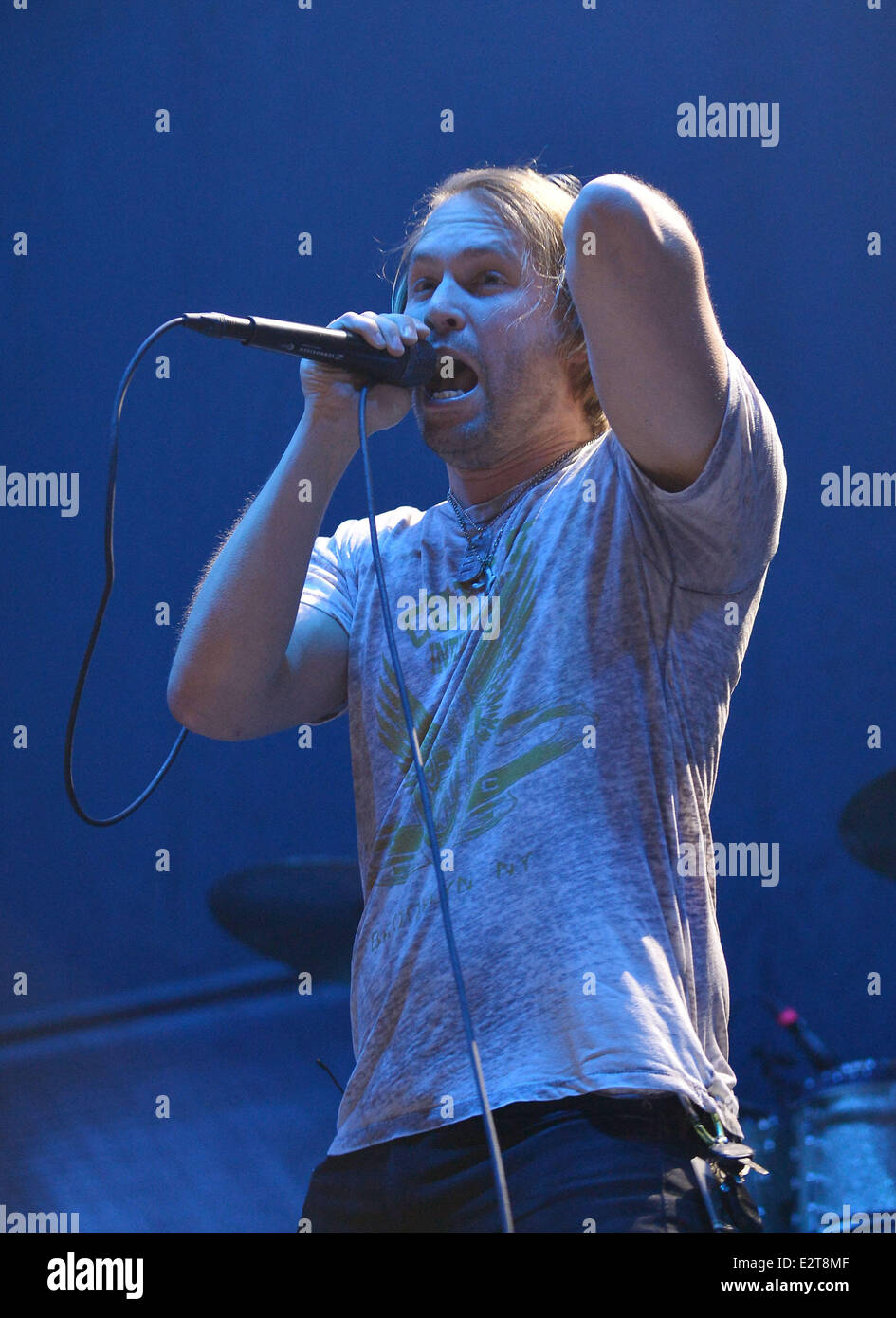 Aranda perform live on stage at the BB&T Center Featuring: Gabe Aranda ...