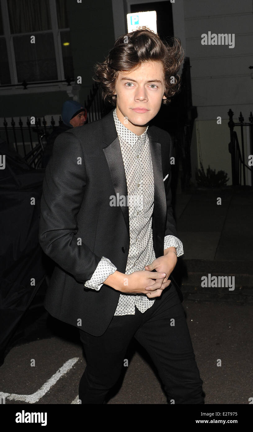 Harry Styles, Nick Grimshaw, Jaime Winstone and friends all head back ...