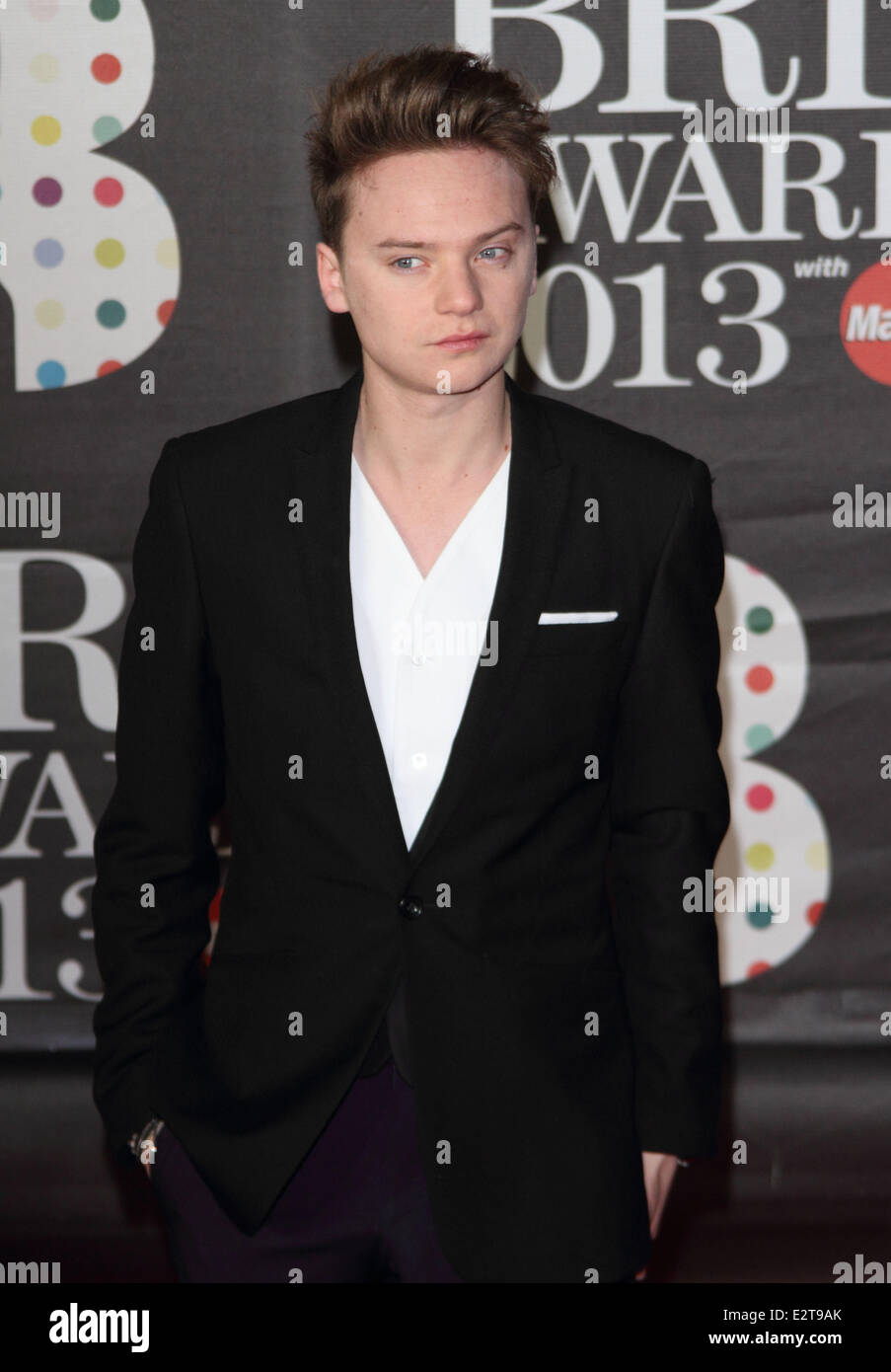 The 2013 Brit Awards (Brits) held at the O2 arena Featuring: Conor ...