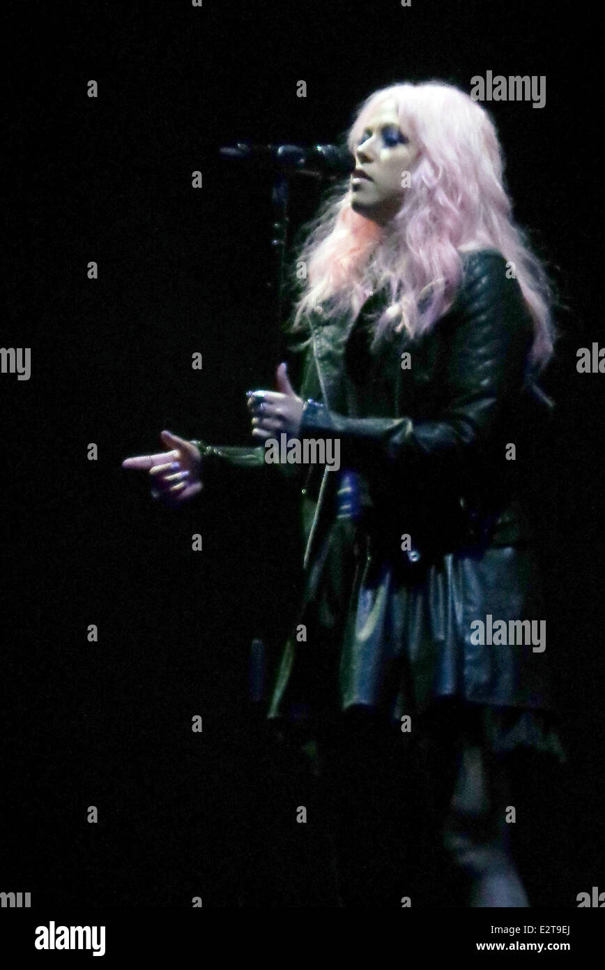 Amelia Lily Supports Girls Aloud On The Opening Night Of Their 10 Tour At The Metroradio Arena