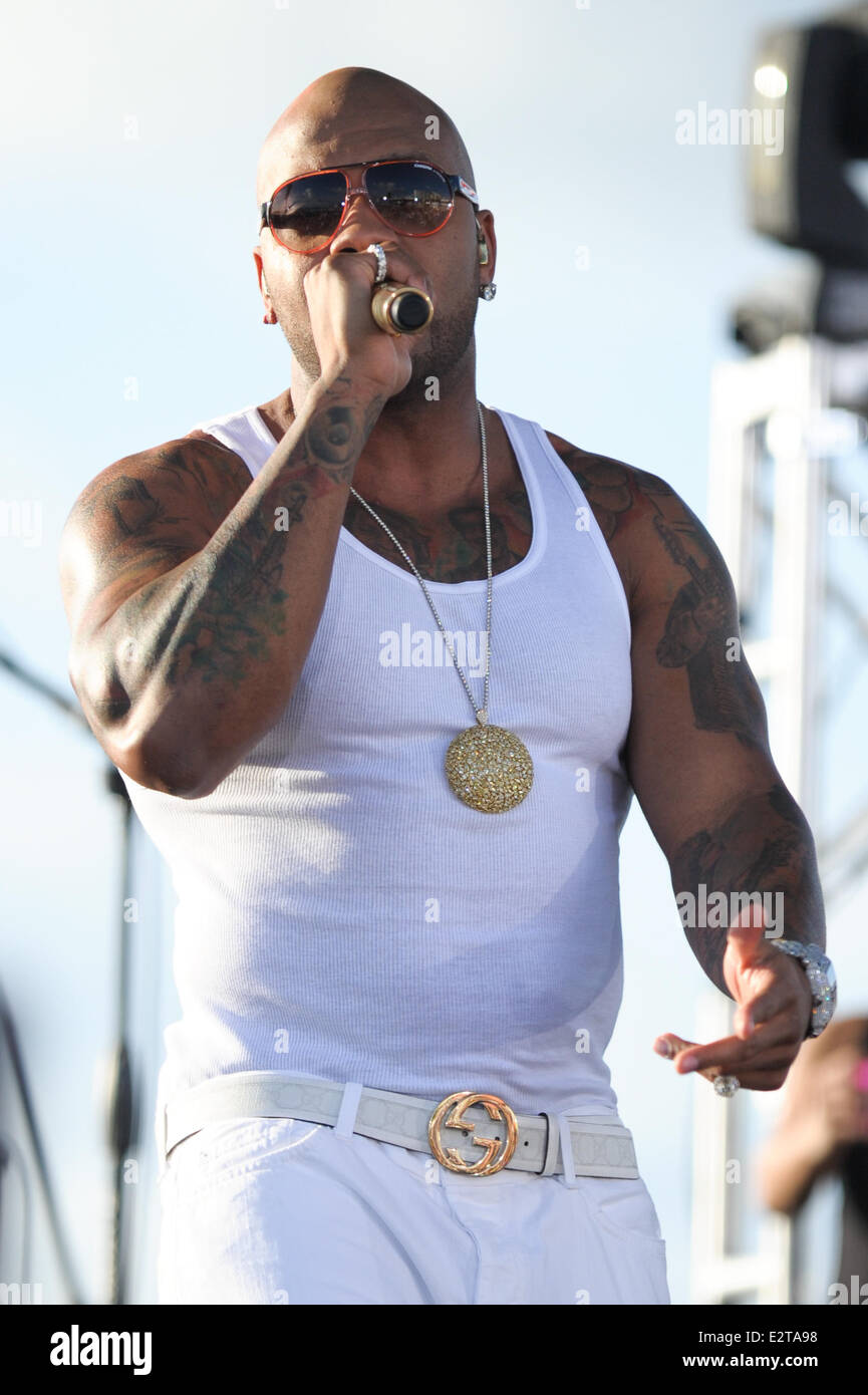 Flo Rida performs live on NBC's 'Today' on location at Loews Hotel in ...