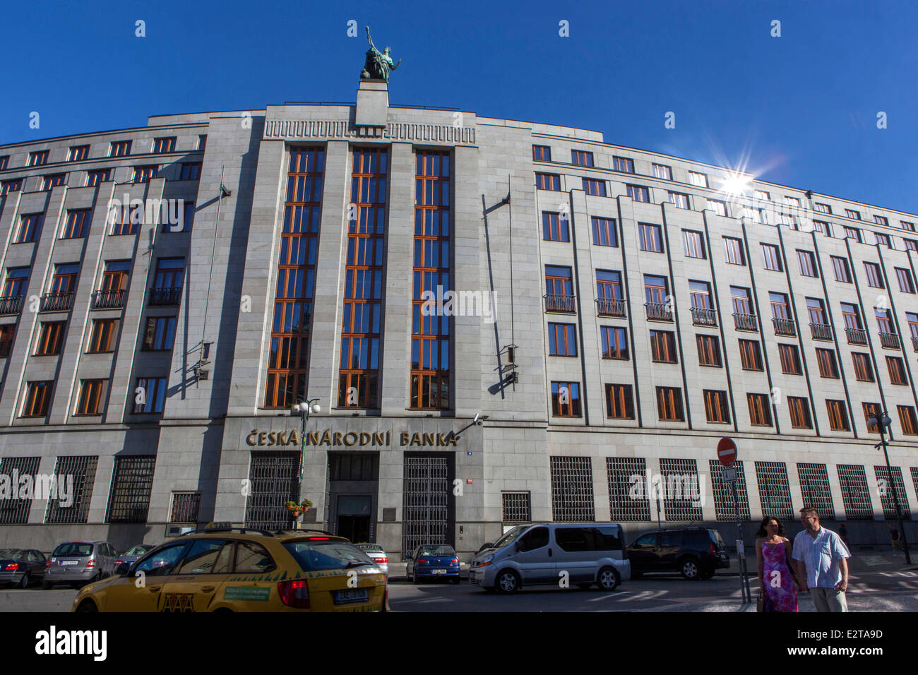 Czech national bank cnb ceska narodni banka hi-res stock photography ...