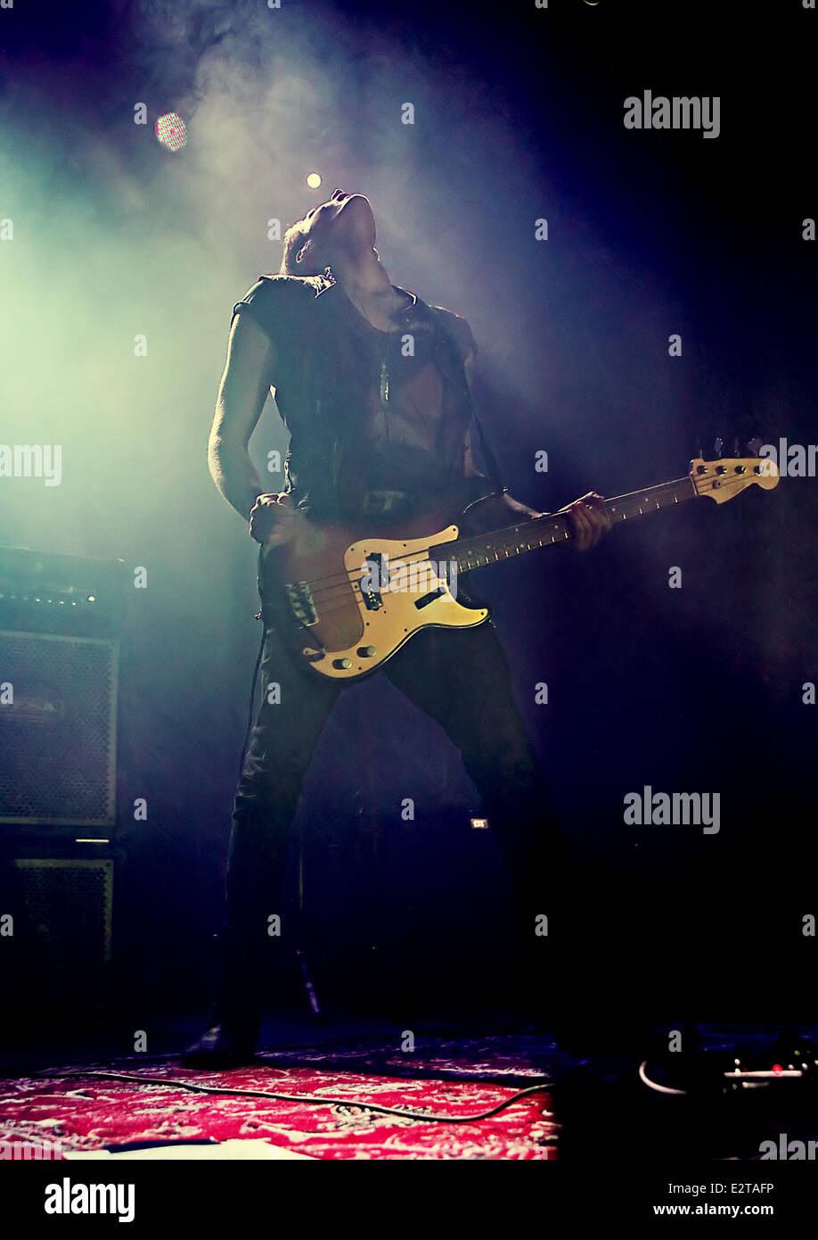 Pop rock band Lawson performing at the Manchester Academy on the first ...