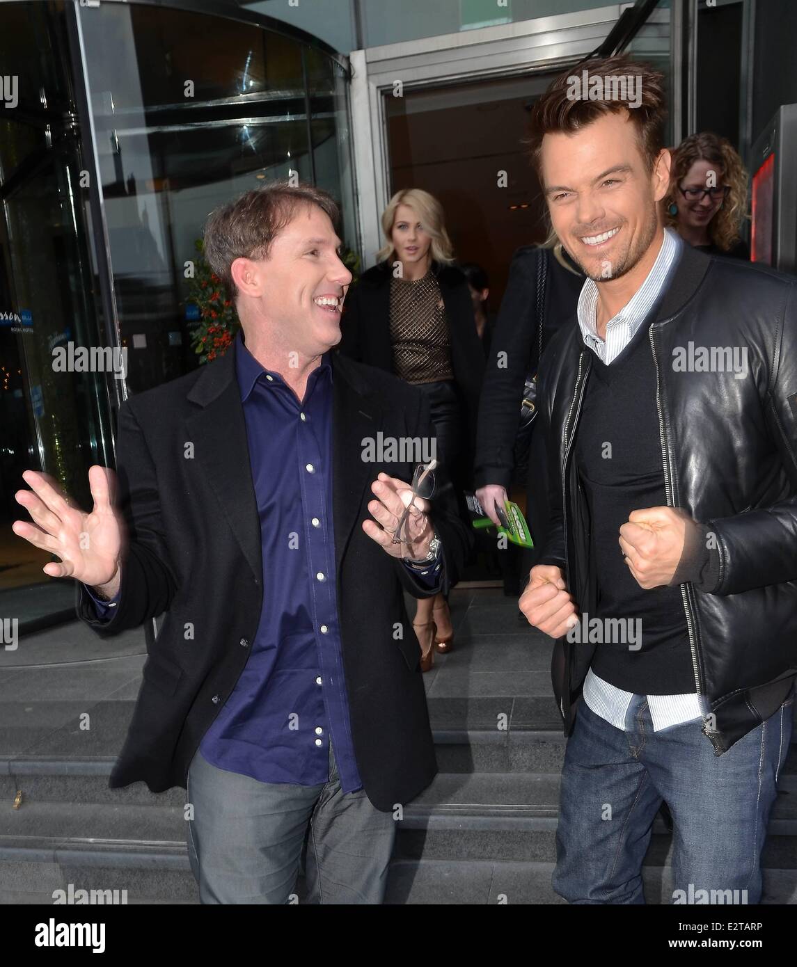 Cast of 'Safe Haven' at their hotel for the Jameson Dublin ...