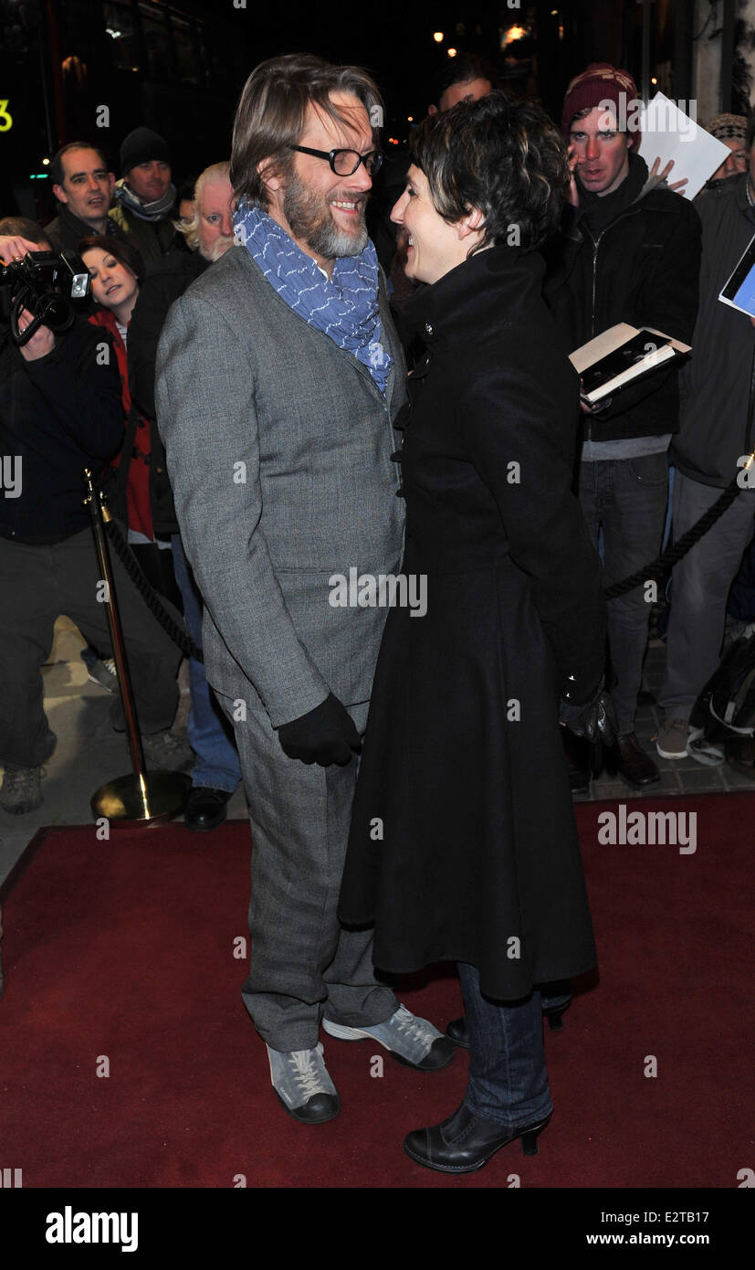 Tamsin Greig And Richard Leaf