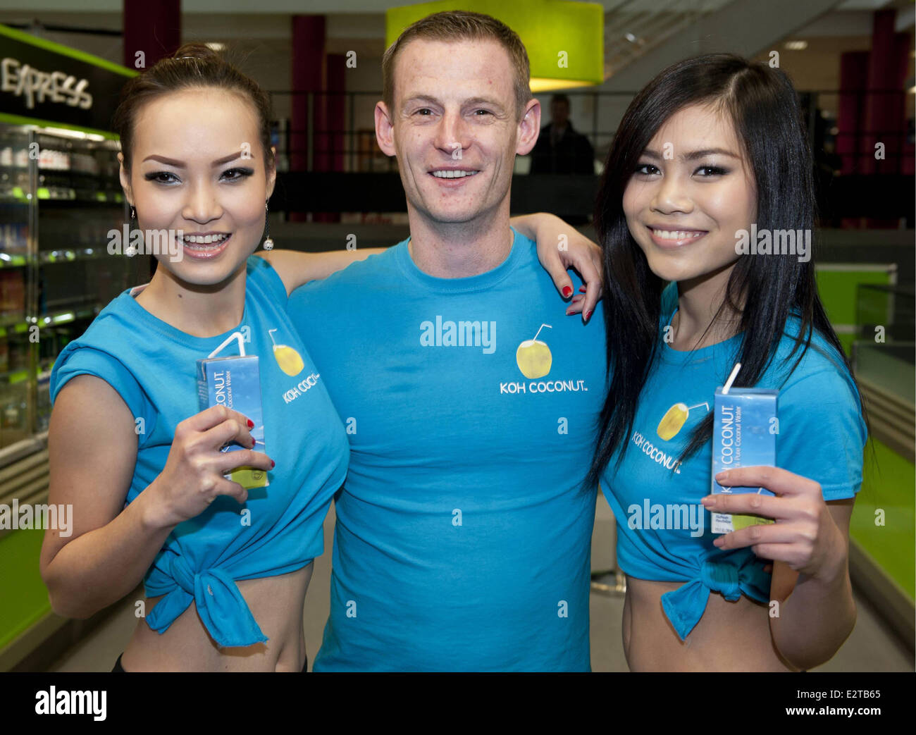 Fighters attend the weigh-in for 'Cage Contender' due to take place at ...