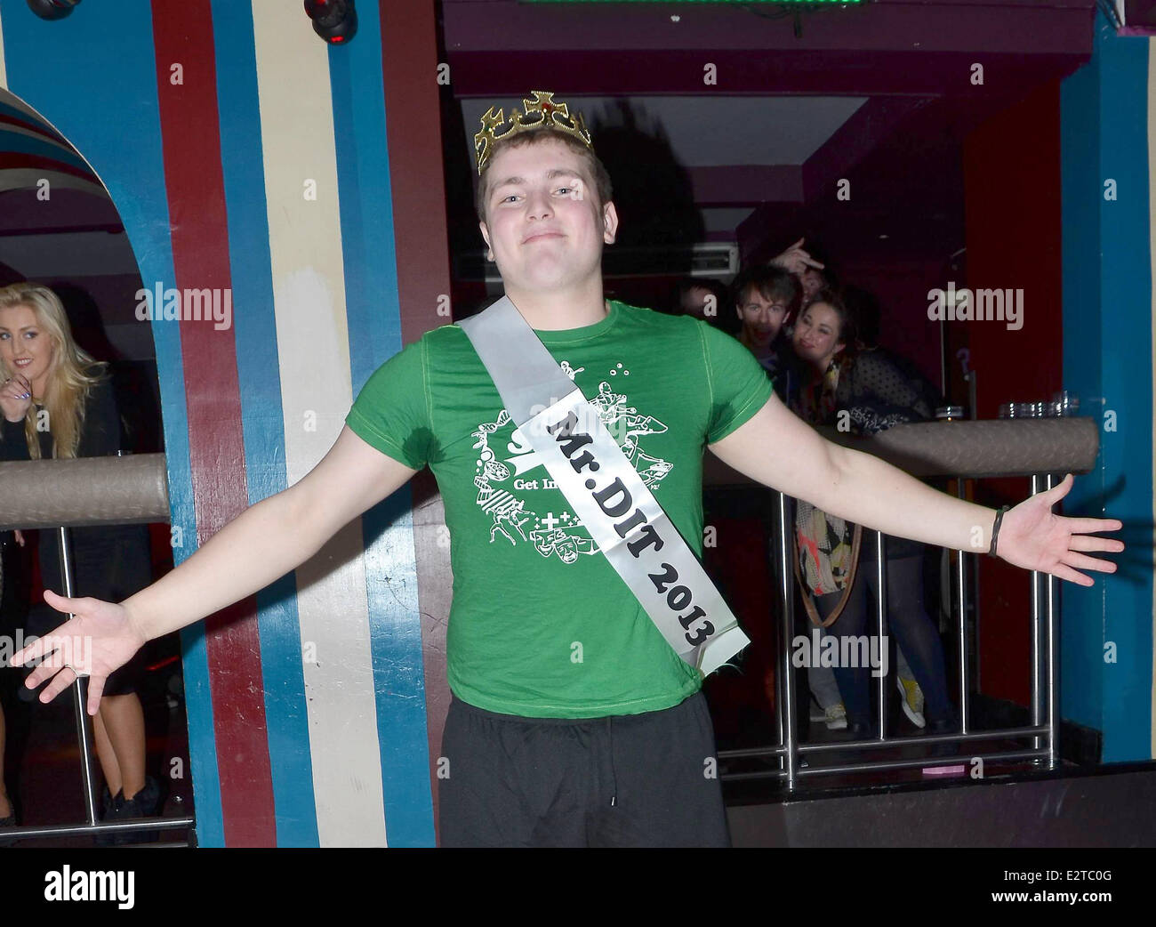 Mark Ronan is crowned Mr. DIT 2013 at Dtwo on Harcourt Street Featuring ...