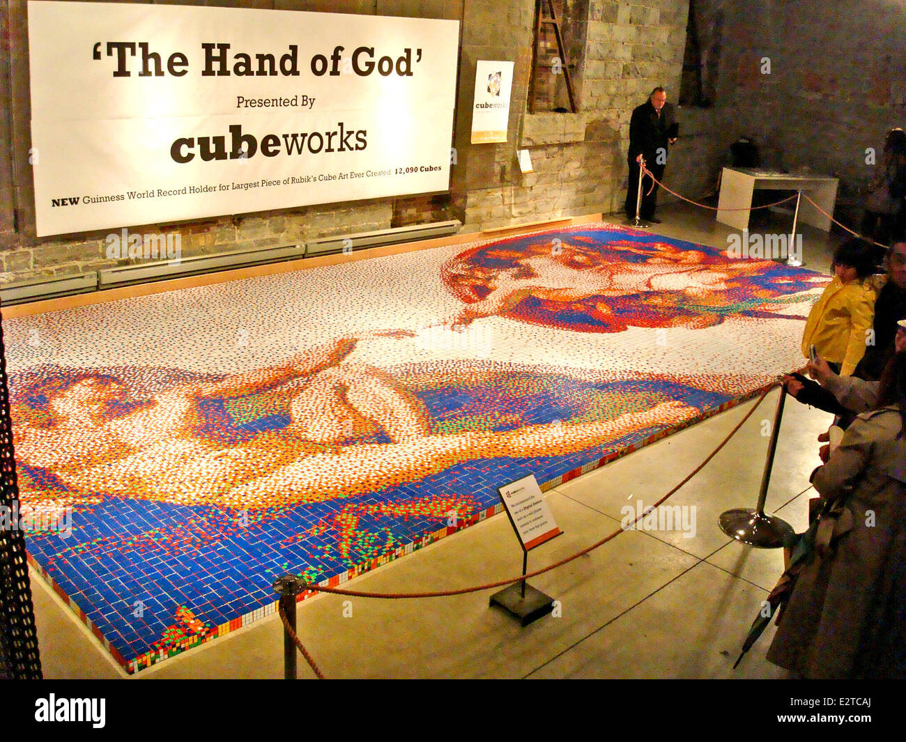 Cubeworks Has Set A New Guinness World Record For Largest Rubik S Cube Mosaic Ever Created