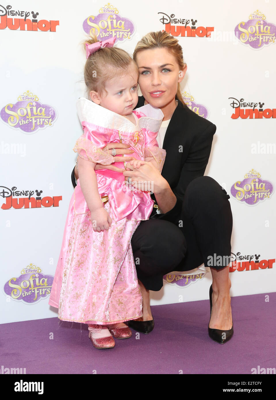 Sofia The First TV series launch Featuring: Abbey Clancy aka Abbey ...