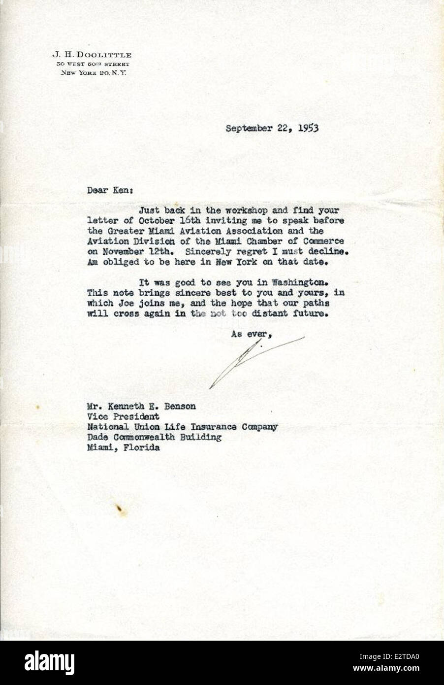 This image features Jimmy Doolittle, a key figure in early aviation ...