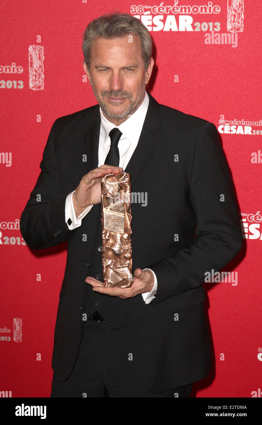38th Cesar Cinema Awards at the Chatelet Theatre - Press Room Featuring ...