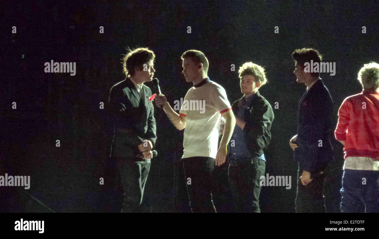 One Direction kick off their Take Me Home World Tour at London's O2 ...