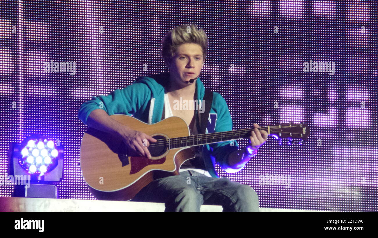 One Direction kick off their Take Me Home World Tour at London's O2 ...