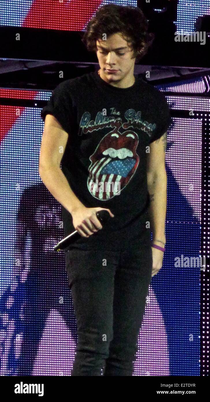 One Direction kick off their Take Me Home World Tour at London's O2 ...