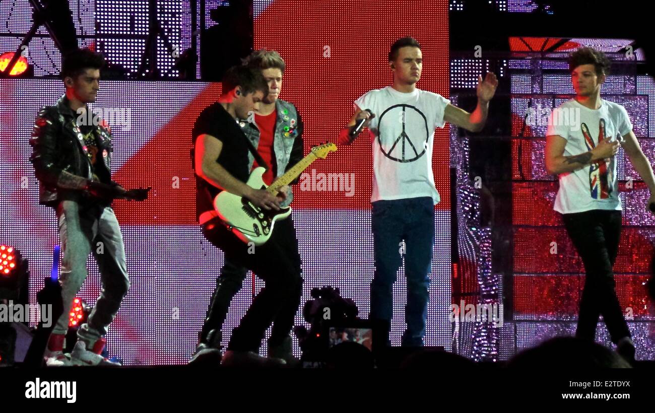One Direction kick off their Take Me Home World Tour at London's O2 ...