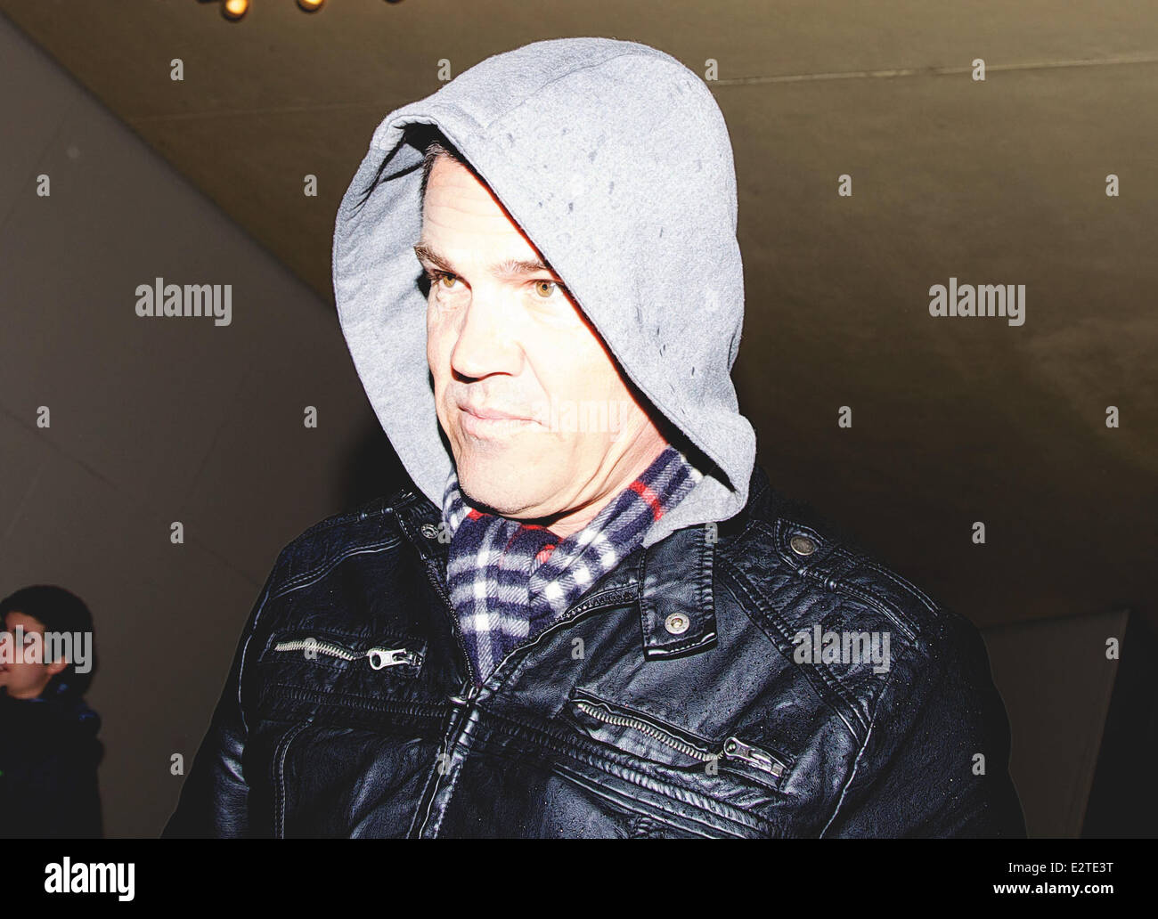 Josh Brolin and daughter Eden Brolin head to the Minskoff Theatre to ...