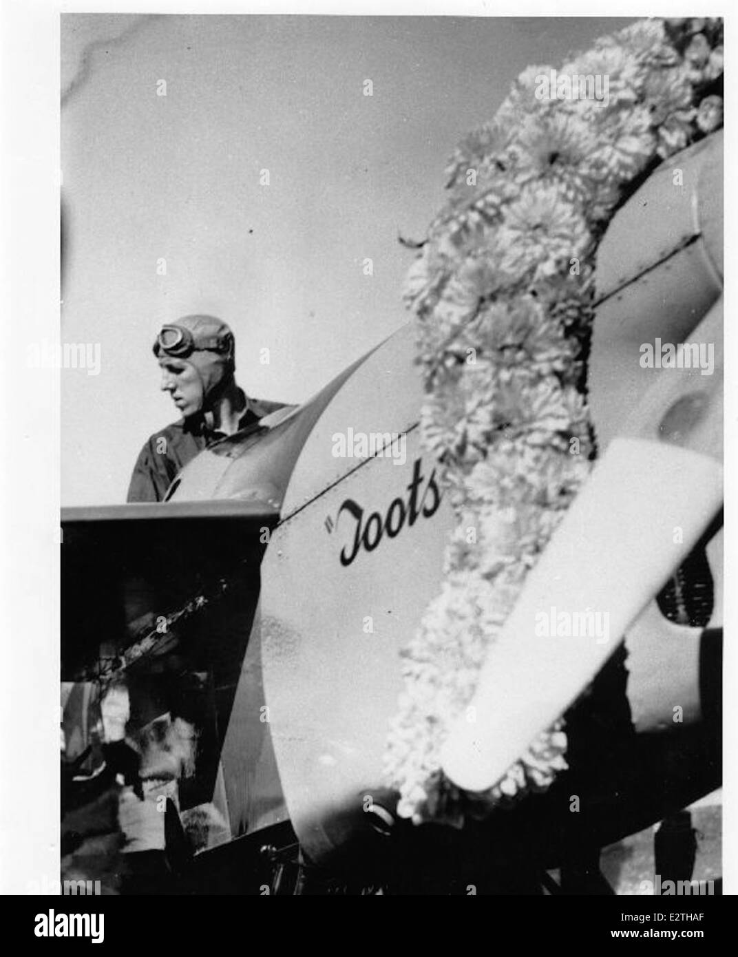 This image depicts Harold Neumann's Air Racer, a significant aircraft ...