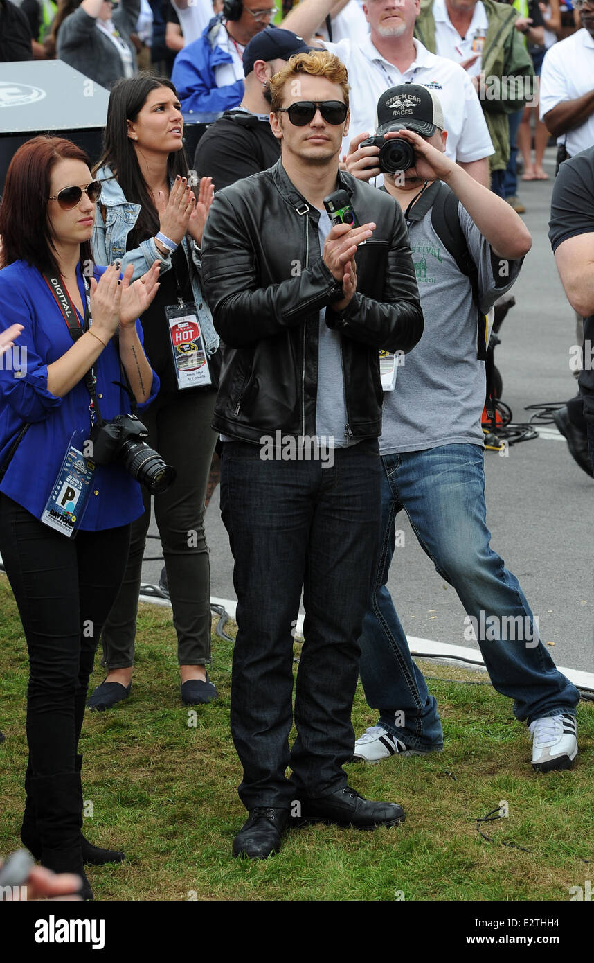 James Franco appears as the Grand Marshal for the 55th running of the ...