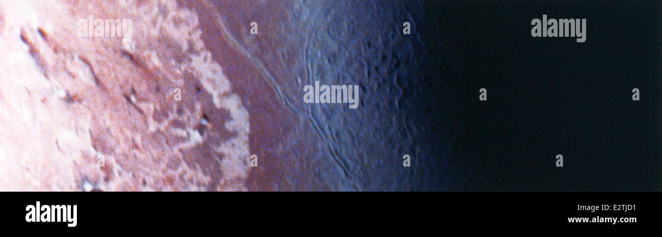 Voyager 2, launched by NASA in 1977, made its historic flyby of Neptune ...