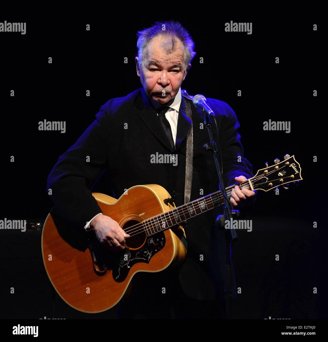 American Country Singer John Prine performs at Vicar Street Featuring ...