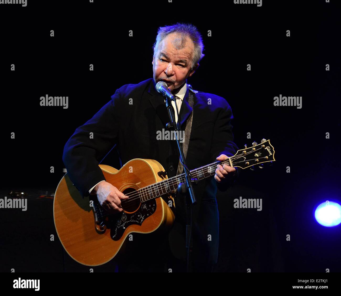 American Country Singer John Prine performs at Vicar Street Featuring ...