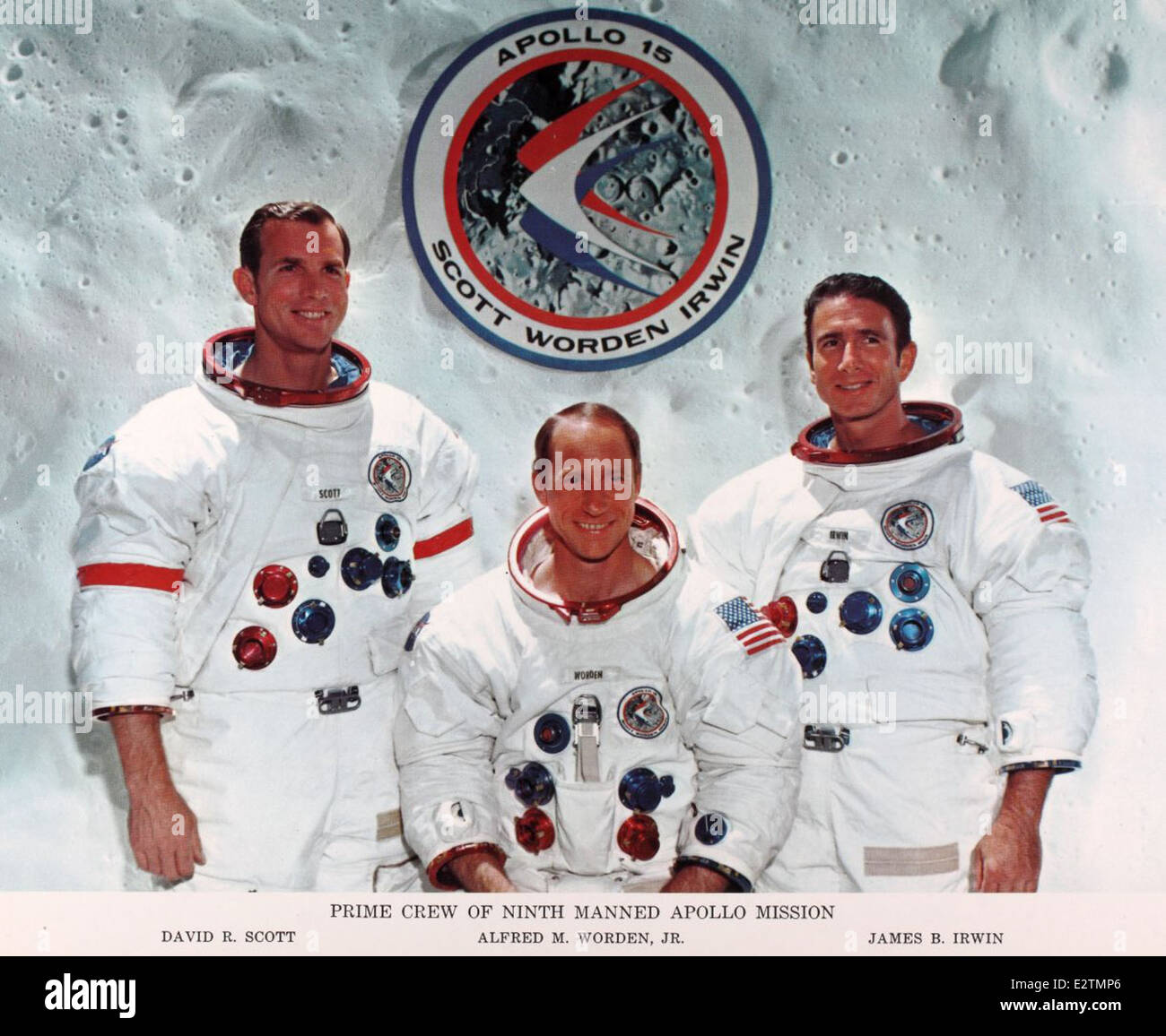 Crew of Ninth Manned Apollo Mission Stock Photo - Alamy
