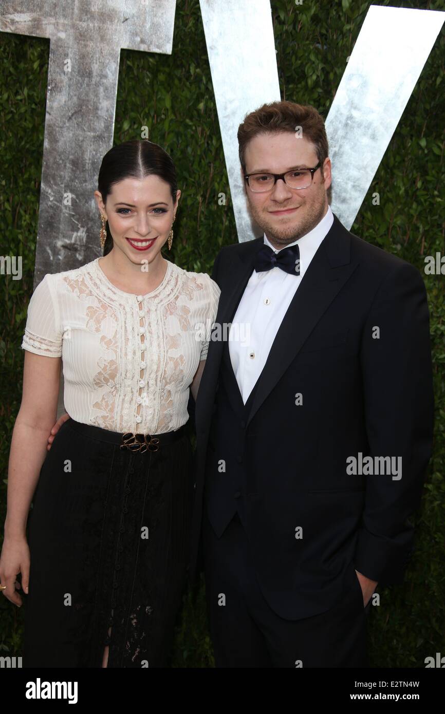 2013 Vanity Fair Oscar Party at Sunset Tower - Arrivals Featuring: Seth ...