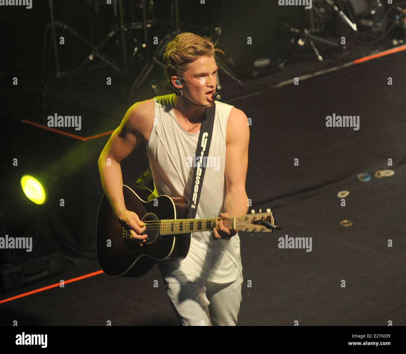 Cody Simpson performing in concert live at Vicar Street Featuring: Cody ...