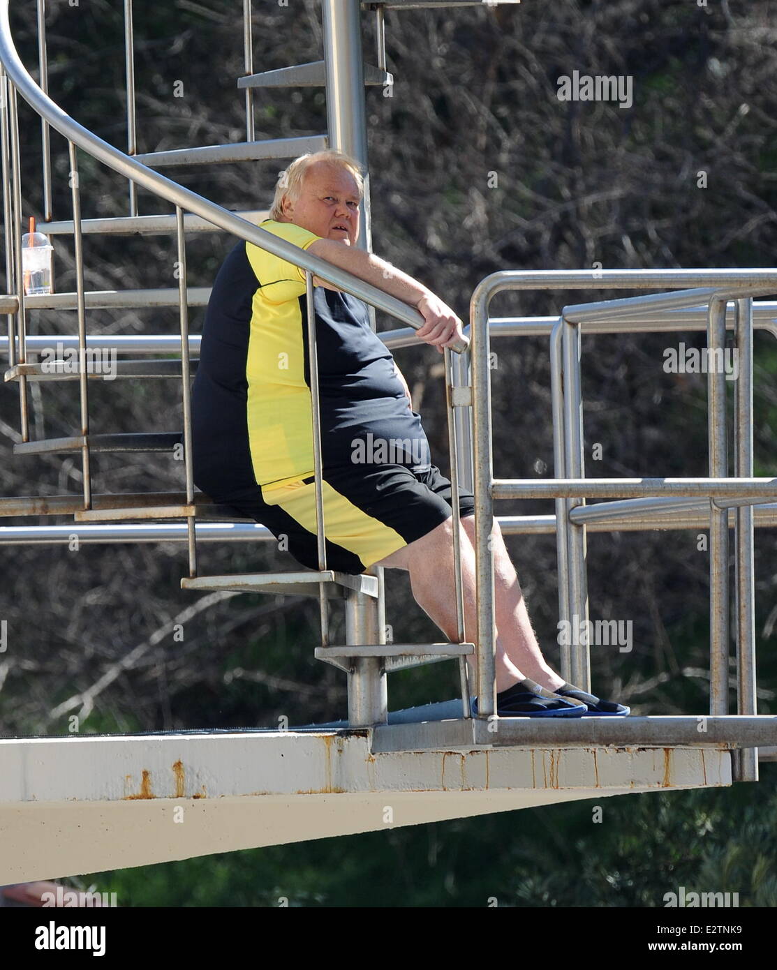 Katherine Webb seen leaving practice Celebrities practice their dives ...