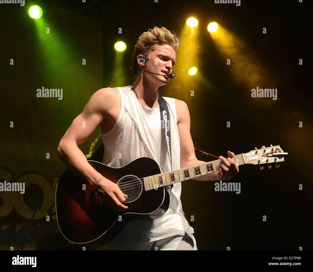 Cody Simpson performing in concert live at Vicar Street Featuring: Cody ...
