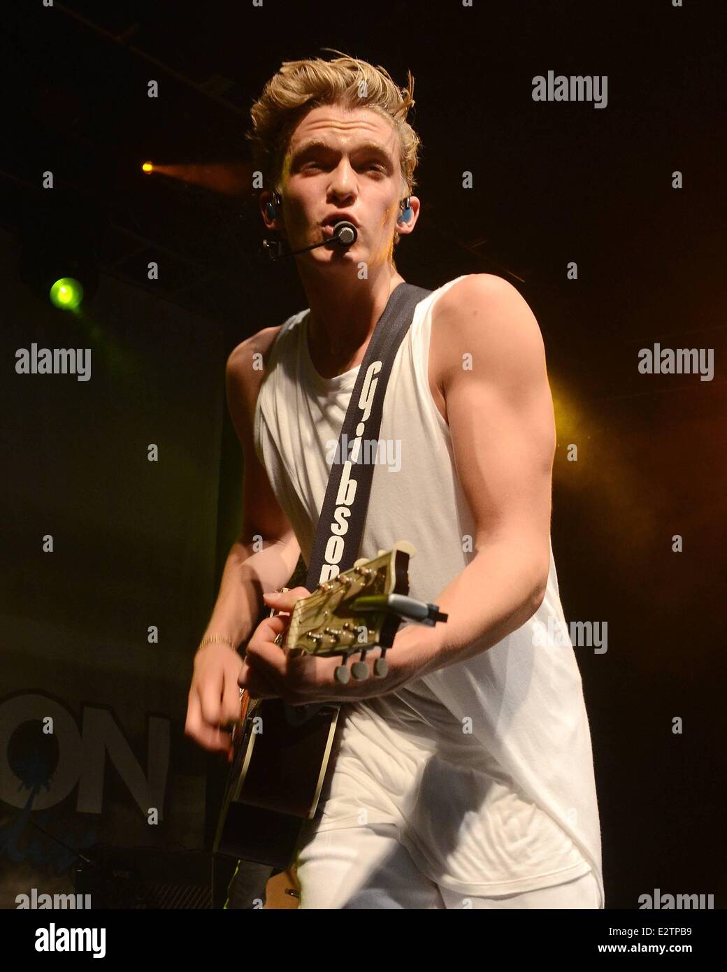 Cody Simpson performing in concert live at Vicar Street Featuring: Cody ...