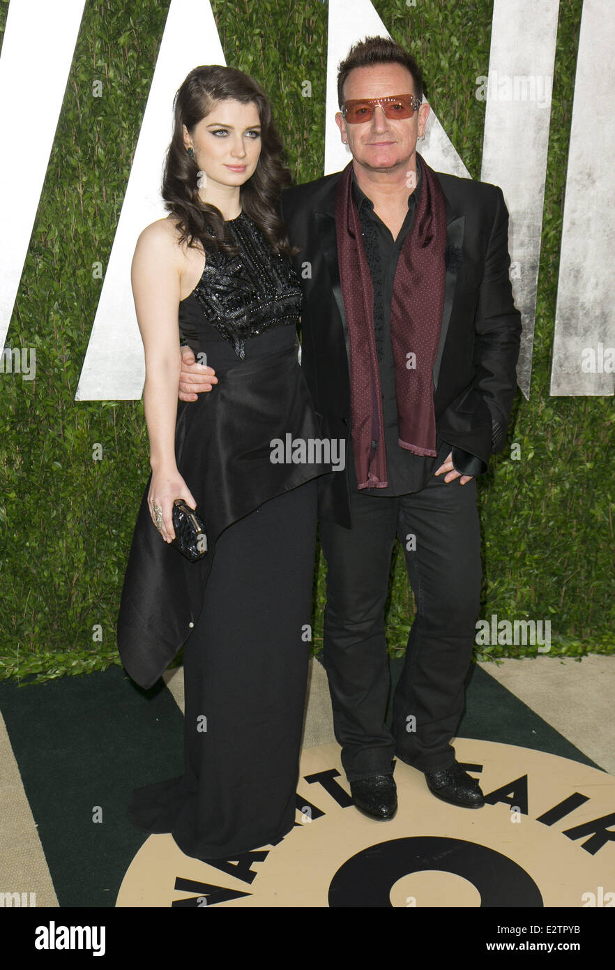 2013 Vanity Fair Oscar Party at Sunset Tower - Arrivals Featuring: Eve ...