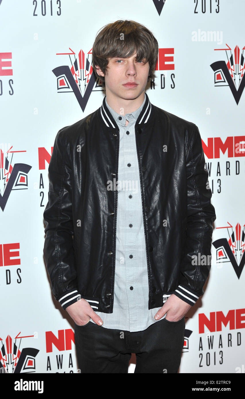 The 2013 NME Awards held at The Troxy - Arrivals Featuring: Jake Bugg ...