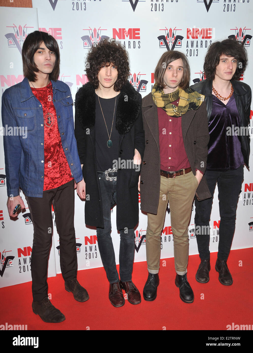 The 2013 NME Awards held at The Troxy - Arrivals Featuring: Guests ...