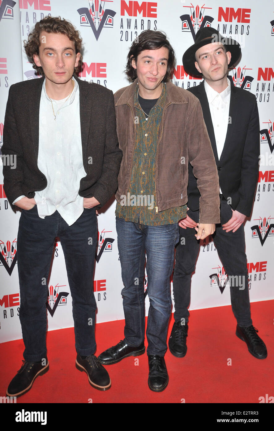 The 2013 NME Awards held at The Troxy - Arrivals Featuring: Guest Where ...