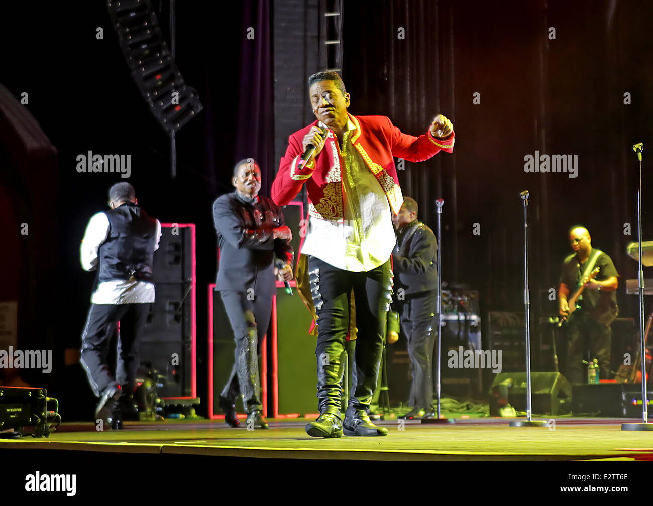 The Jacksons perform live in concert at the O2 Apollo Manchester ...