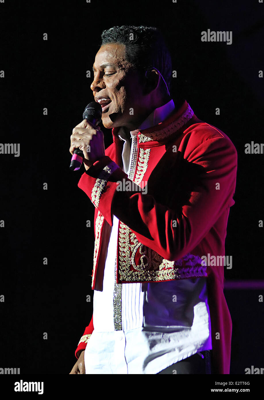 The Jacksons perform live in concert at the O2 Apollo Manchester ...