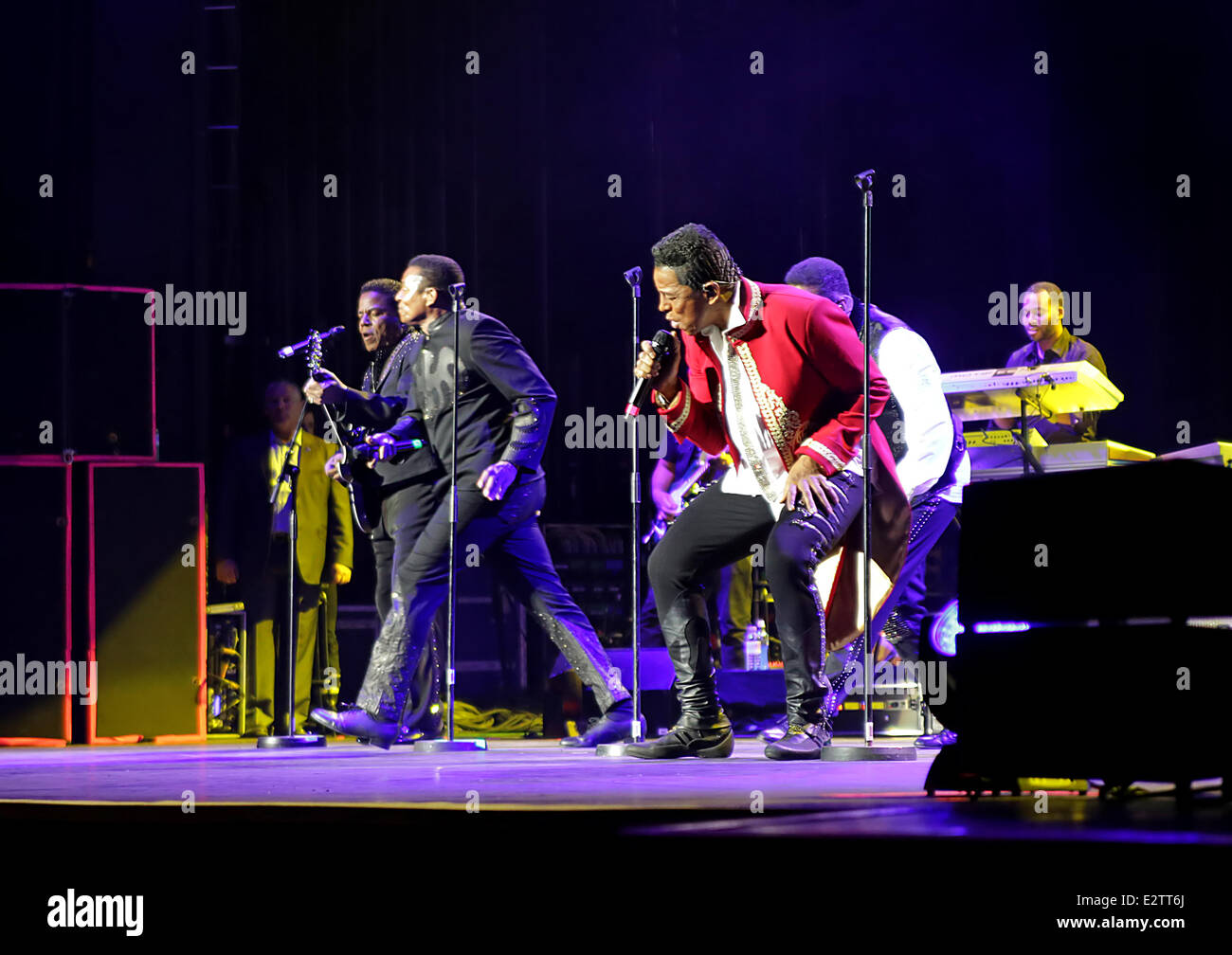 The Jacksons perform live in concert at the O2 Apollo Manchester Where ...
