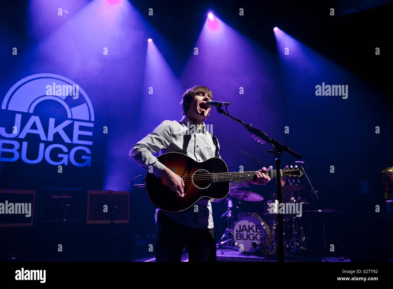 Jake Bugg performs live on stage at the O2 Shepherd's Bush Empire ...
