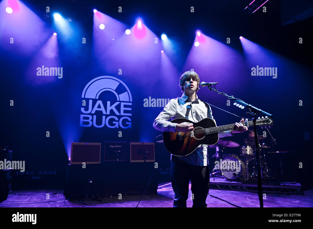 Jake Bugg performs live on stage at the O2 Shepherd's Bush Empire ...