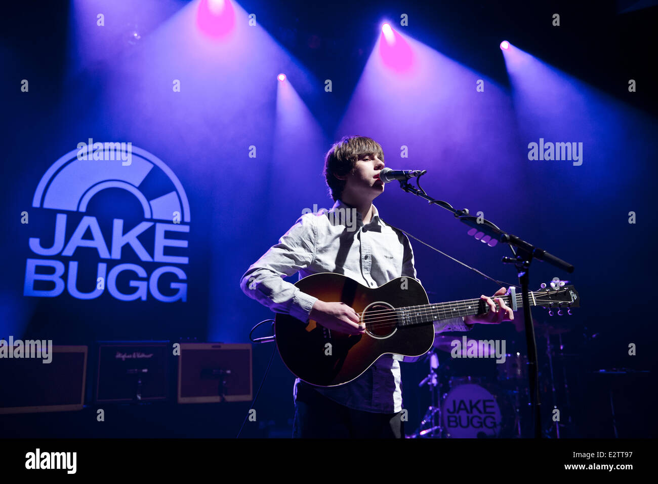 Jake Bugg performs live on stage at the O2 Shepherd's Bush Empire ...
