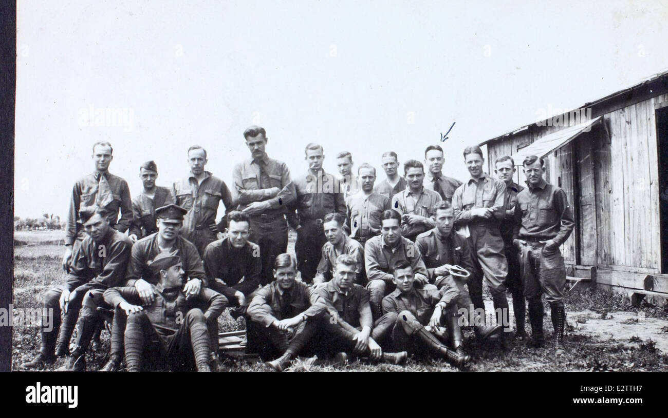 The 96th Aero Squadron, part of the U.S. Army Air Service during World ...