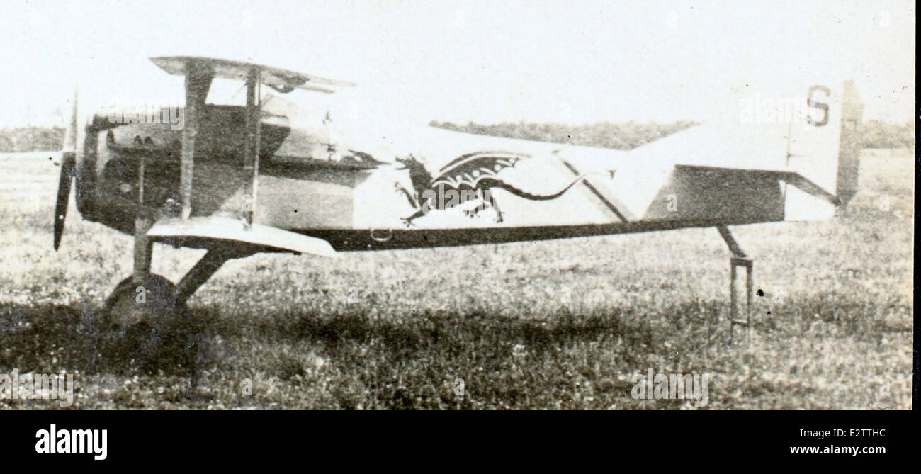 Photograph from the 96th Aero Squadron album, documenting their ...