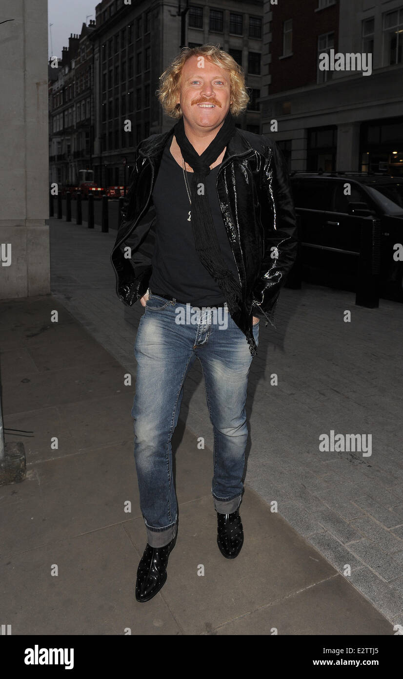 Keith Lemon arriving at the BBC Radio 1 studios Featuring: Keith Lemon ...