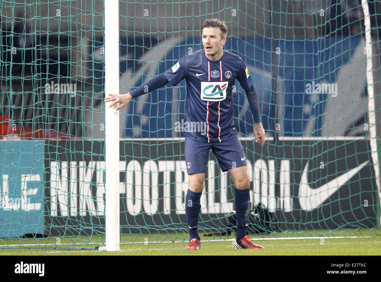 David Beckham made his full debut for Paris Saint Germain against ...