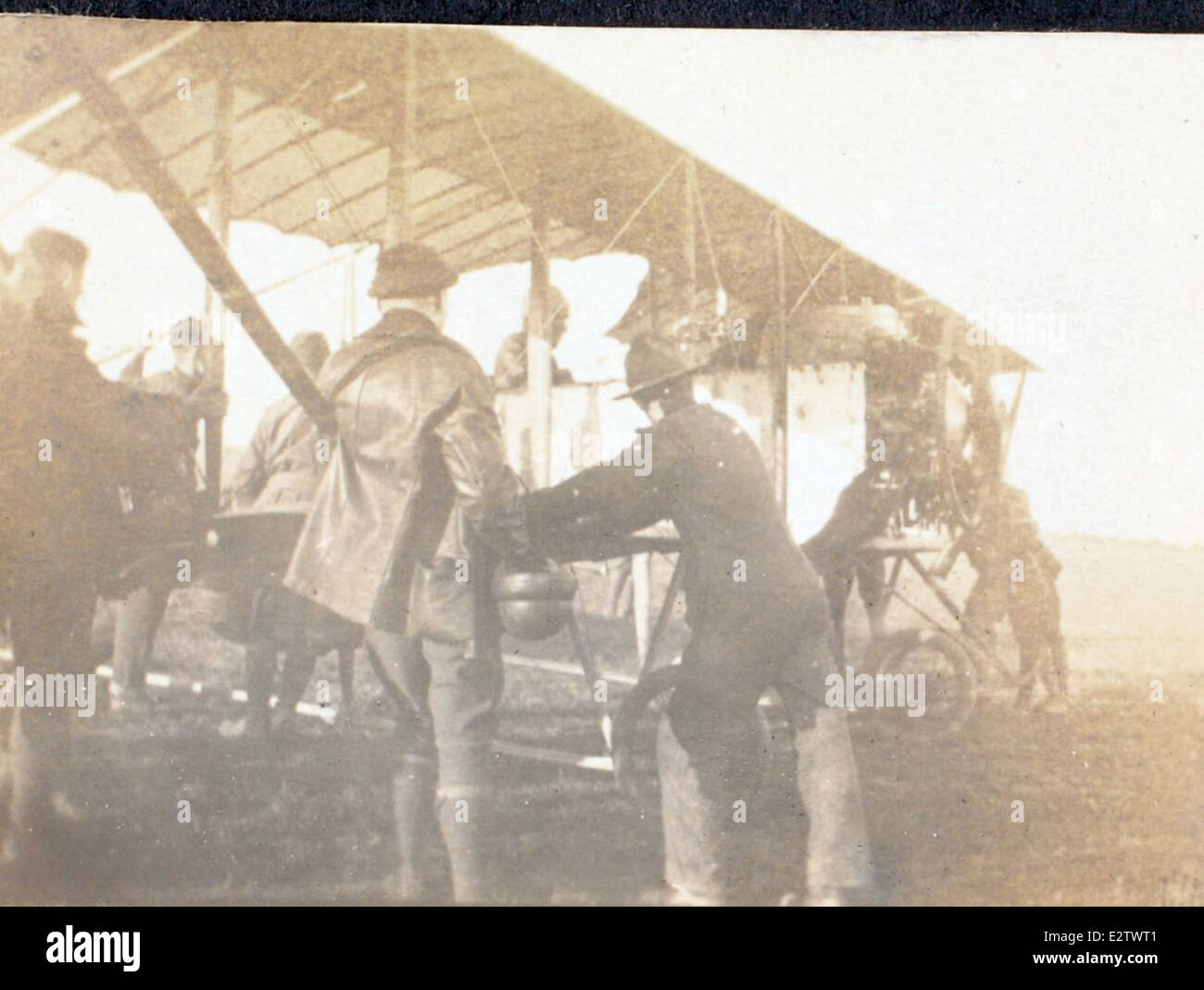 The 96th Aero Squadron, part of the U.S. Army Air Service during World ...