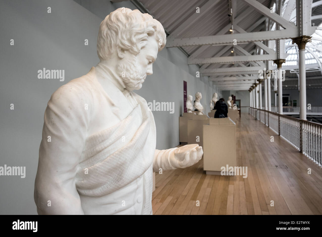 Statue of Hugh Miller. National Museum of Scotland, Edinburgh, Scotland ...