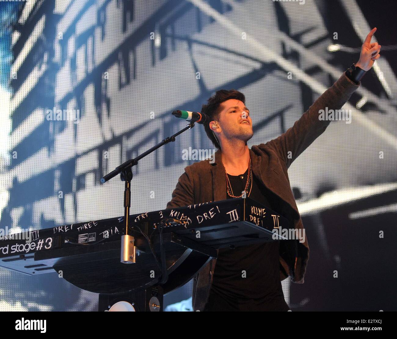 The Script perform their first of three sold out concerts at The O2 ...